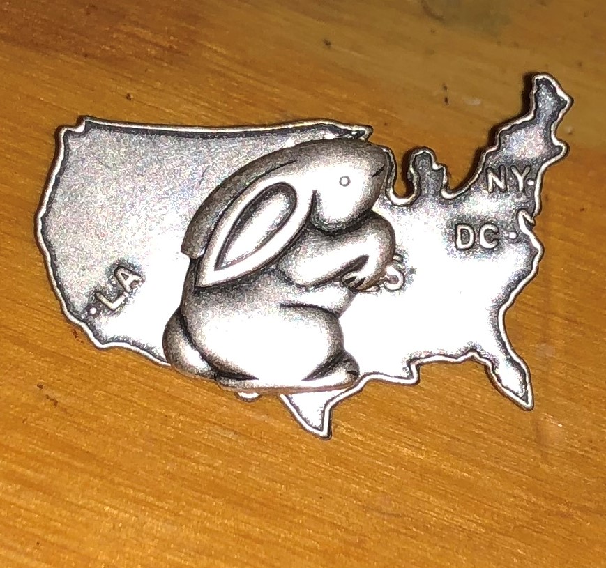 BUNNYRABBIT.com Bunny Rabbit Jewelry Pins